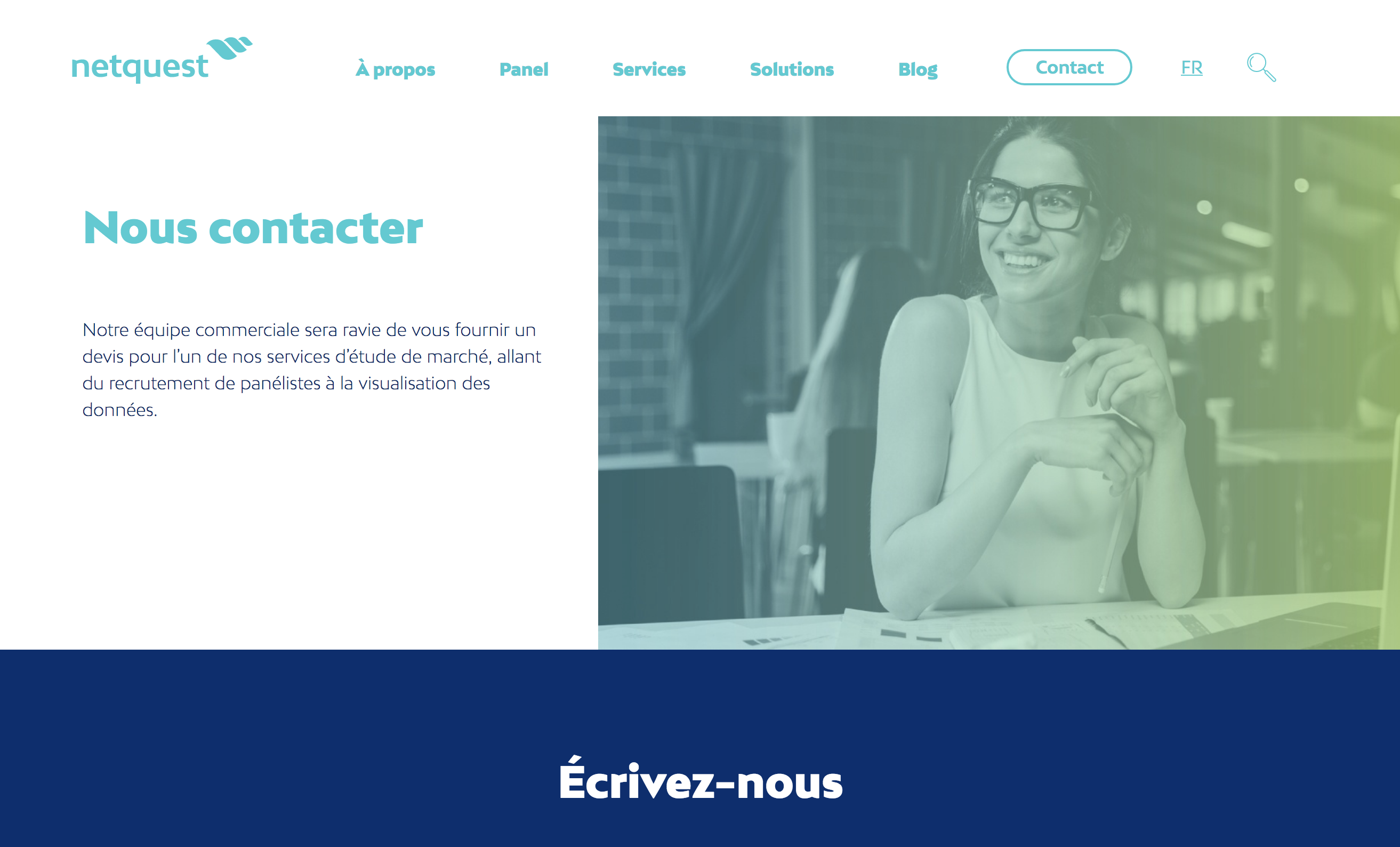 Netquest | Nous contacter